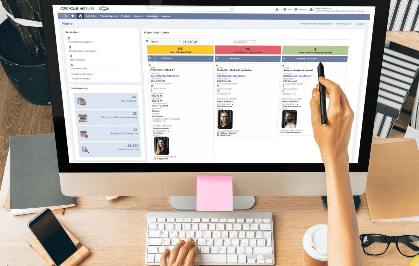 Optimize your project management in NetSuite - SuiteCorner