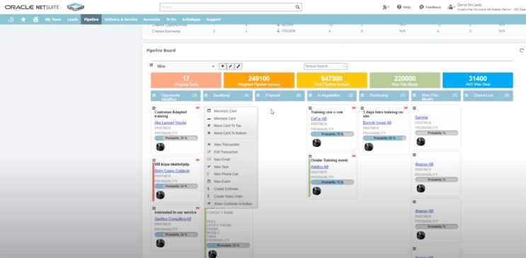 What is Kanban Boards in NetSuite? - SuiteCorner