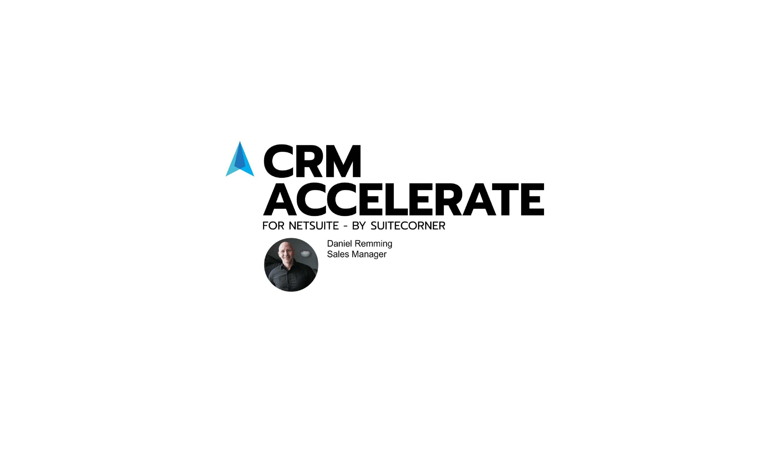 CRM Accelerate-webbinarier för NetSuite | SuiteCorner