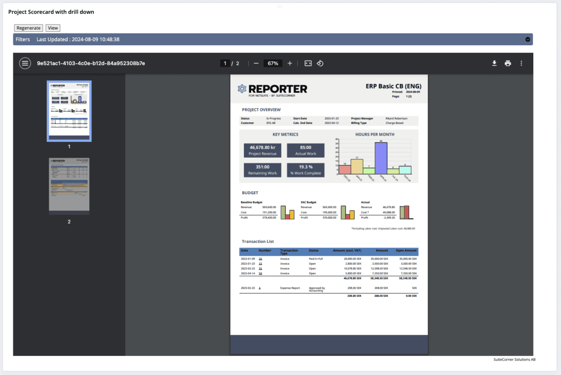 Why use NetSuite when you work with project management?